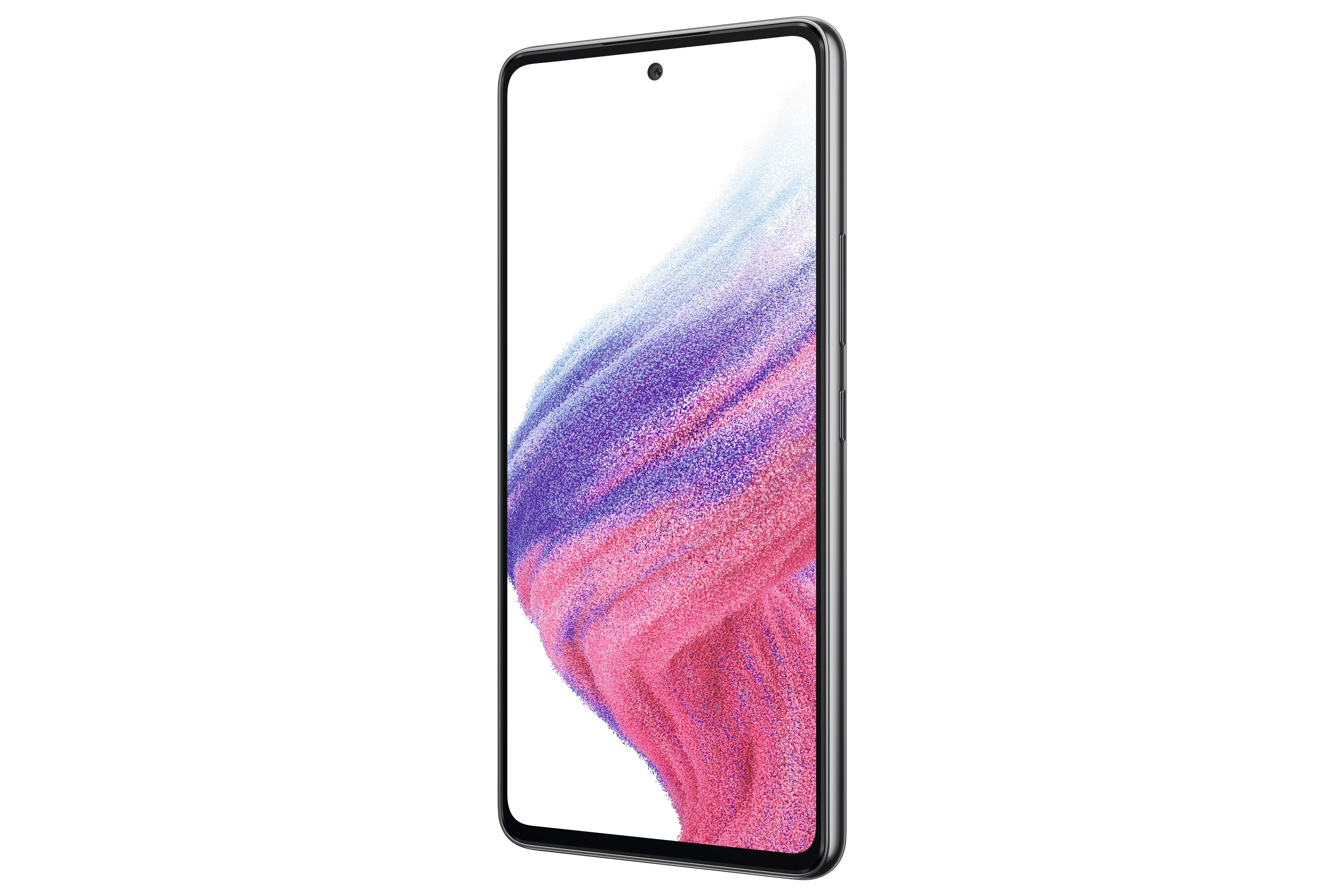 Samsung GALAXY A53 5G Smartphone black 128GB A536B Dual-SIM Android 12. ...