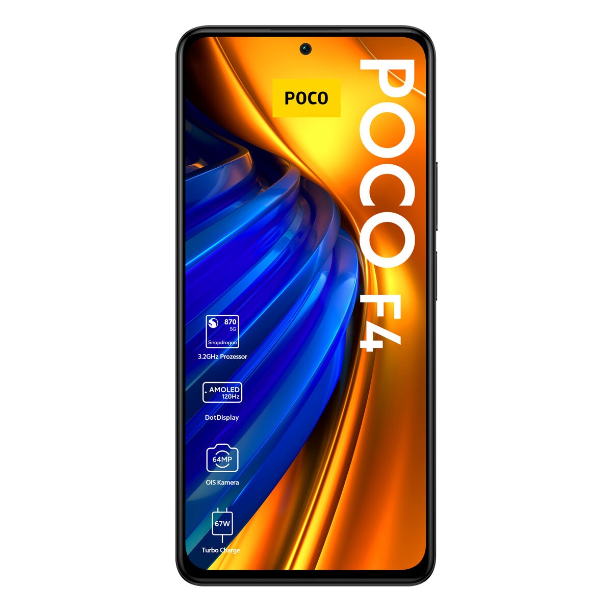 Xiaomi Poco F4 5g 6 128gb Dual Sim Smartphone Night Black Eur 421 55